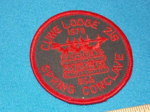 VINTAGE - OA Lodge 218 CUWE 1979 SPRING CONCLAVE - MINT | eBay