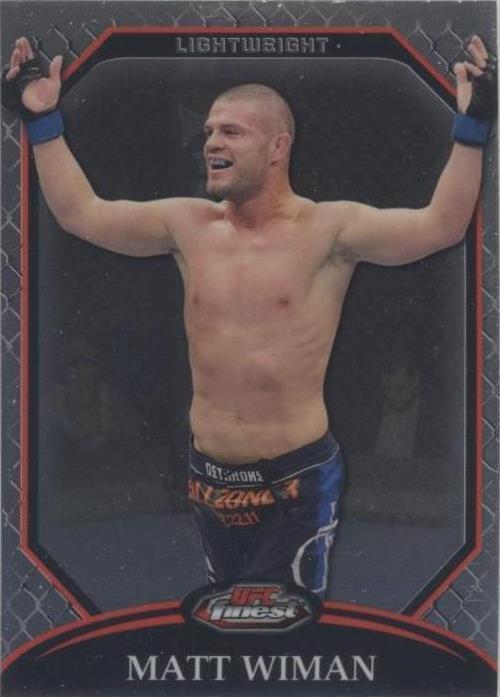2011 Topps Finest UFC - Matt Wiman #41 for sale online | eBay
