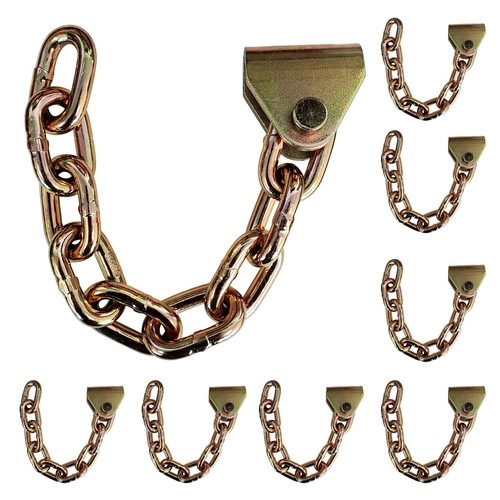 8 Pack G70 12" Ratchet Extension Chain for Car Hauler Trailer Tow Truck ...