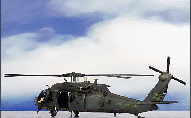 Corgi UH-60 Black Hawk Helicopter US Army Ops Gothic Serpent "Super Six ...