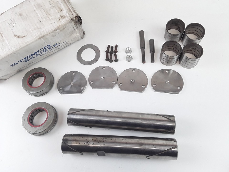 King Pin Kit Stemco Kaiser Kingpin Set 115654 W/ Tapered Bearing T208S ...