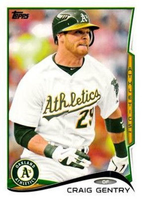 2014 Topps #477 Craig Gentry Athletics | eBay