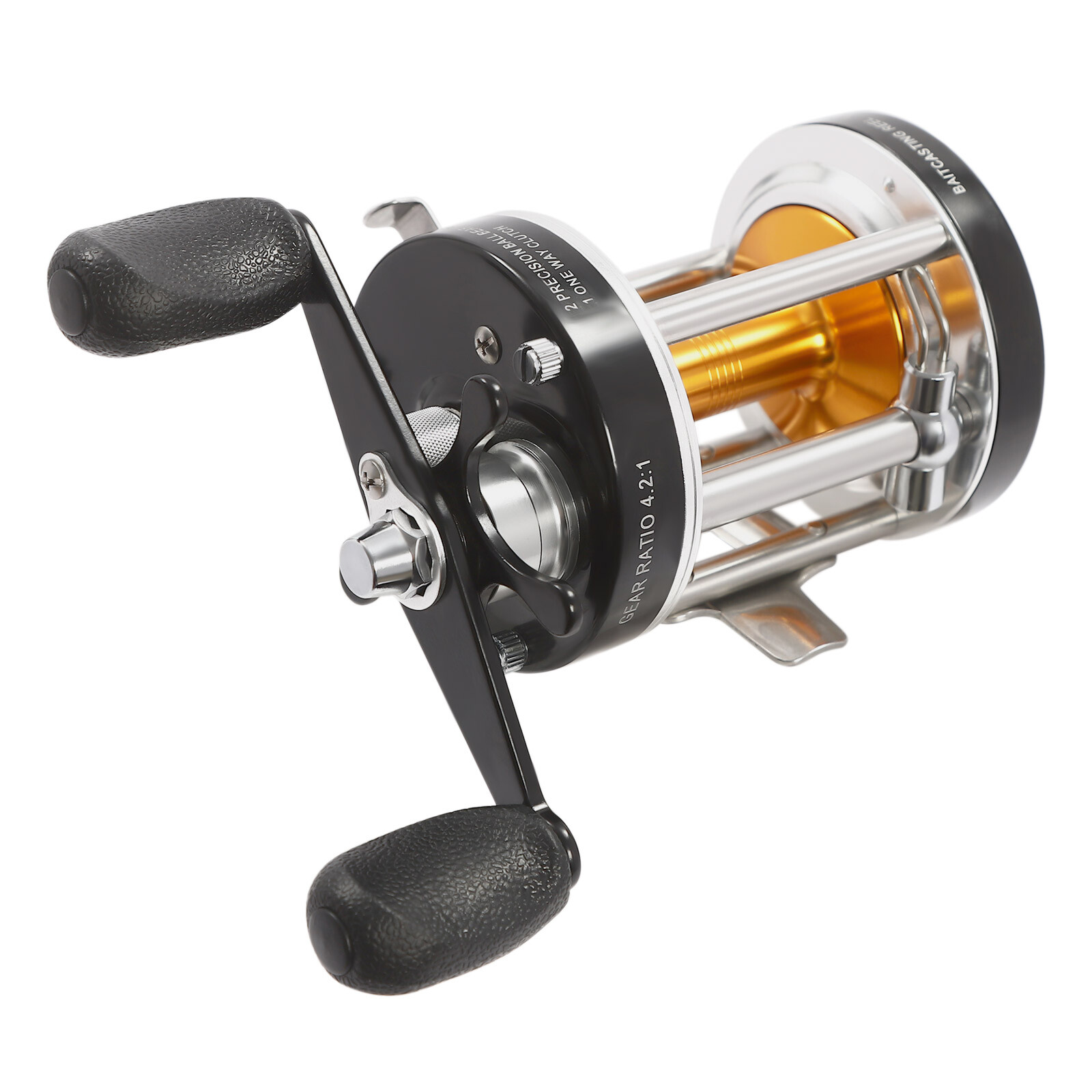 Baitcasting Fishing Reel Round Baitcasting Reel Conventional Reel for ...