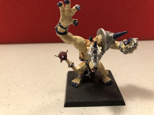 Painted Blood Bowl SKAVEN RAT OGRE STAR PLAYER HEADSPLITTER 3rd Metal ...