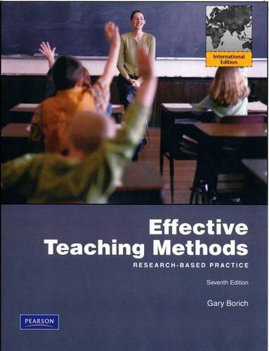 EFFECTIVE TEACHING METHODS: RESEARCH-BASED PRACTICE: | eBay