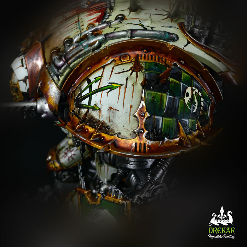 Knight Rampager - Desecrator 40K ** COMMISSION ** painting | eBay