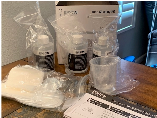 Tube Cleaning Washing Kit Epson Surecolor Sc F2000 F2080 F2100 F2160 ...