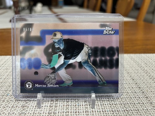 2023 Topps Black & White #65 Marcus Semien (Color Photo Negative) #95/ ...