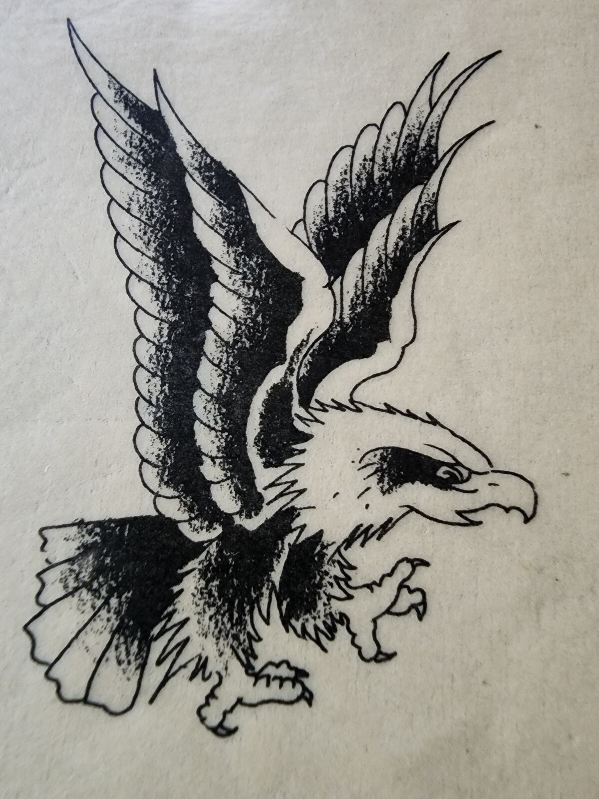 ORIGINAL 1982 Guideline Traditional Vintage 11X14 Tattoo Flash ...