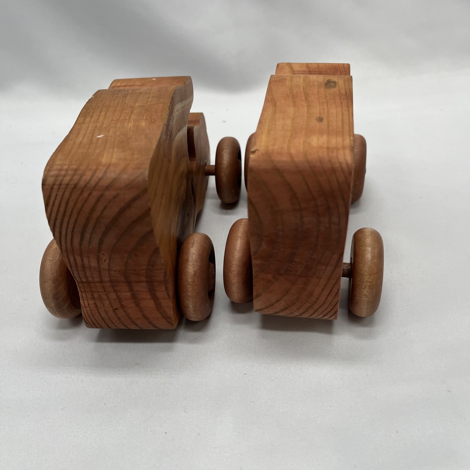 Handmade Wood Toy Cars, Push-Pull Cars, And Airplanes Set Of 4 | eBay