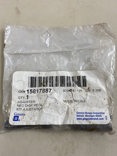 NOS SEALED OEM GENUINE GM 15817887 Parking Brake Adjuster-Rear Kit MADE ...