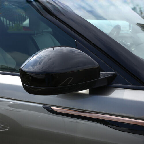 Glossy Black Side Rearview Mirror Cover Trim For Range Rover Evoque ...
