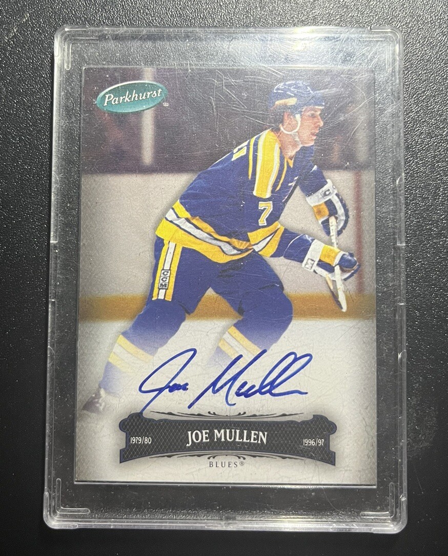 2006-07 Parkhurst Autographs Joe Mullen Auto St. Louis Blues #79 | eBay