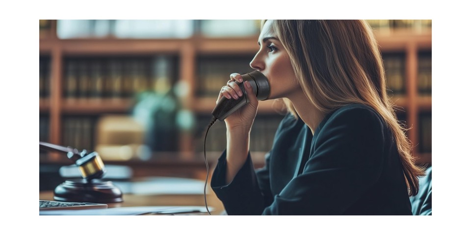 New! Steno SR Pro-2. Dual Microphone Stenomask for Court Reporting and ...