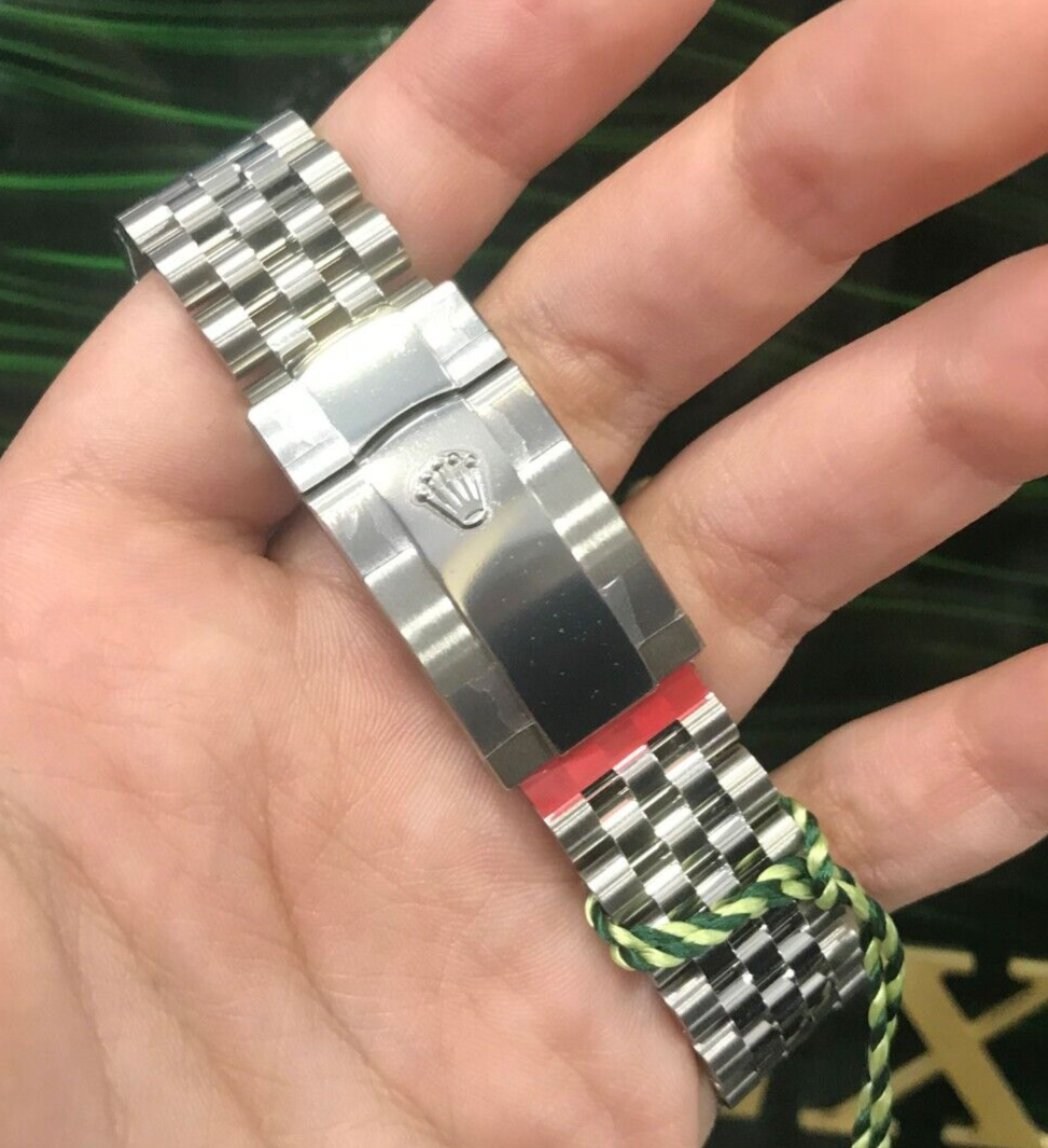 Rolex Datejust Blue Motiff Dial Mens Jubilee Bracelet Watch Full ...