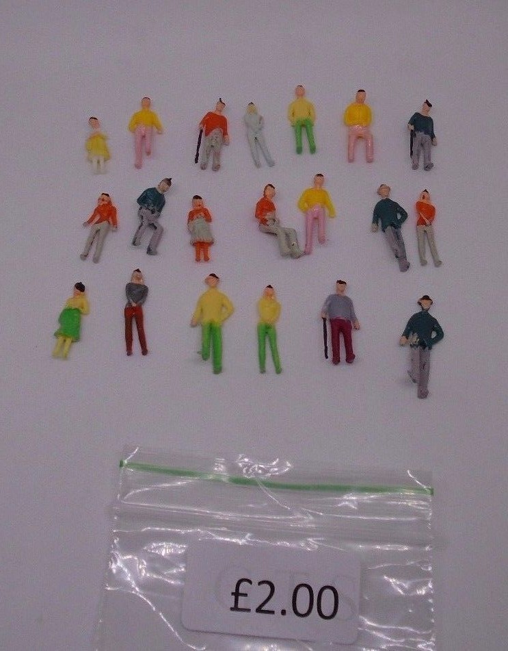 HO / OO Gauge People - Various Poses - MULTI-LISTING | eBay UK