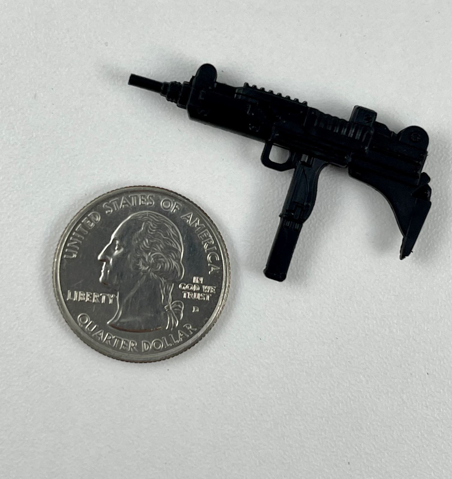 G.I. Joe Classified BLACK UZI SUBMACHINE GUN 1/12 Weapon Figure Custom ...