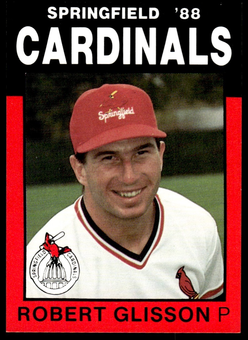 1988 Best Springfield Cardinals Robert Glisson Springfield Cardinals #1 | eBay
