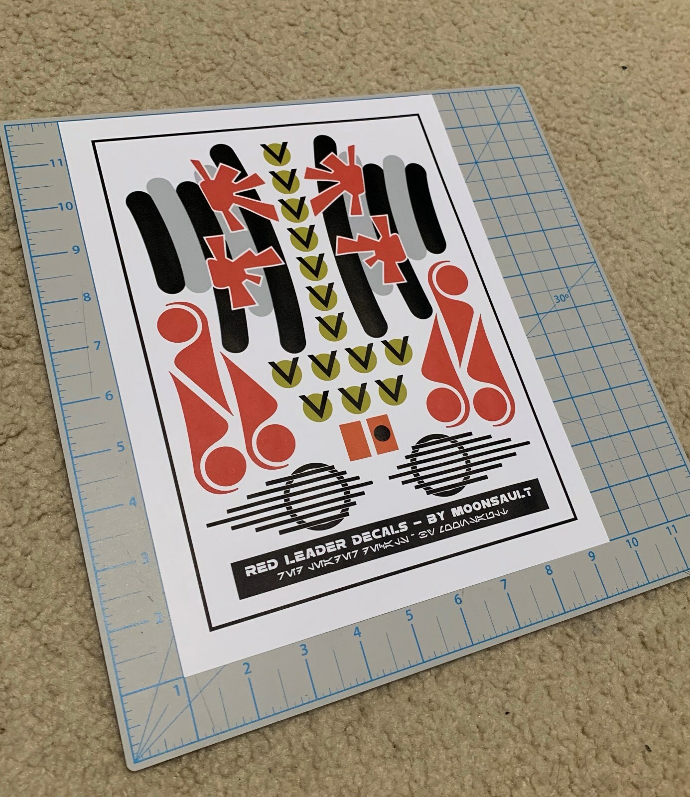 Star Wars Red Leader Movie Costume Replica Rebel X-wing Pilot Helmet ...