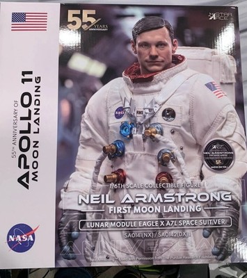 Star Ace 1/6 Scale Apollo 11 Astronaut Neil Armstrong First Moon ...