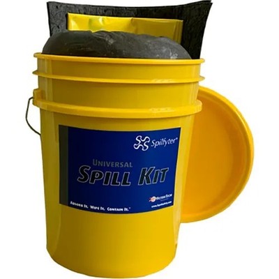 Spilfyter Universal Bucket Spill Kit, 5 Gallon Capacity - FREE SHIPPING ...