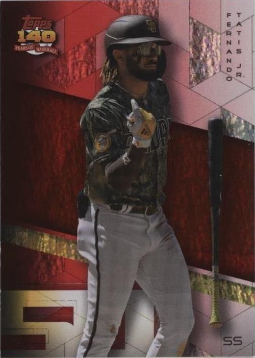2021 Topps Archives - 2091 Topps Fernando Tatís Jr. #300 Red Hot Foil ...