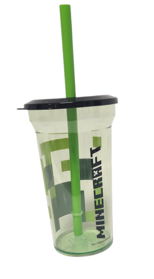 Minecraft Creeper 14oz Tumbler Cup Officially Licensed New Water Bottle ...