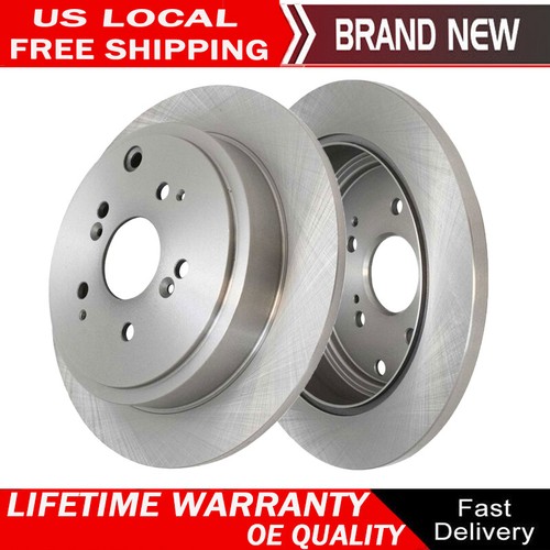 Pair of 2 Rear Brake Rotors for Acura MDX 2001 2002-2006 Honda Pilot ...