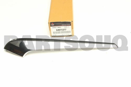 6407A377 Genuine Mitsubishi GARNISH,FR BUMPER SI | eBay