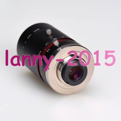 1PC 16mm 1:2.0 industrial lens 1" C-port 12million pixel large target ...