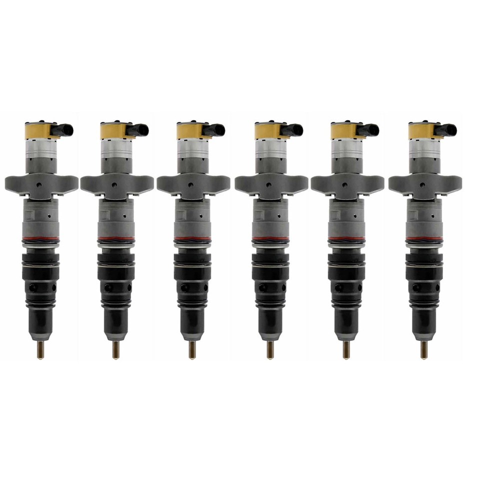 6Pcs Fuel Injector 235-2888 10R7224 for Cat C-9 Engine E330D E336D ...