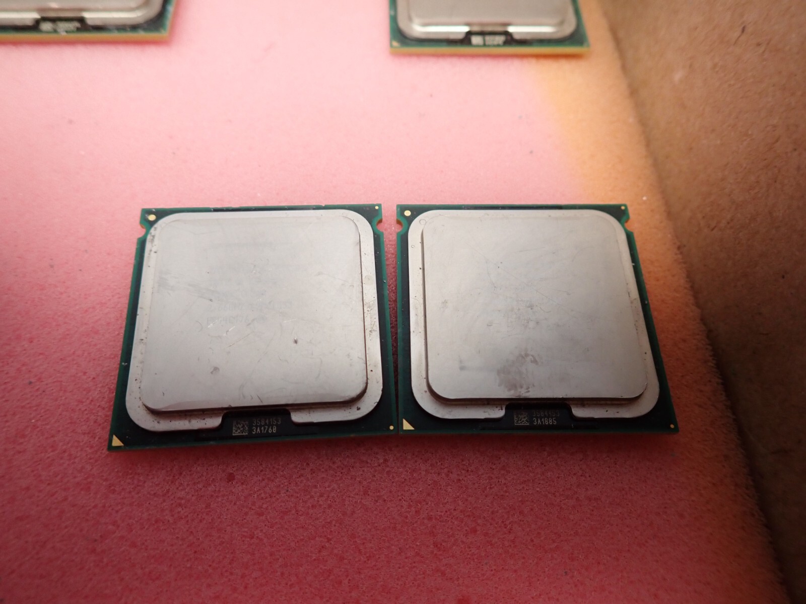 Lot of 2 Intel Xeon E5430 2.66GHz 12MB Cache Socket 771 CPU Processor ...