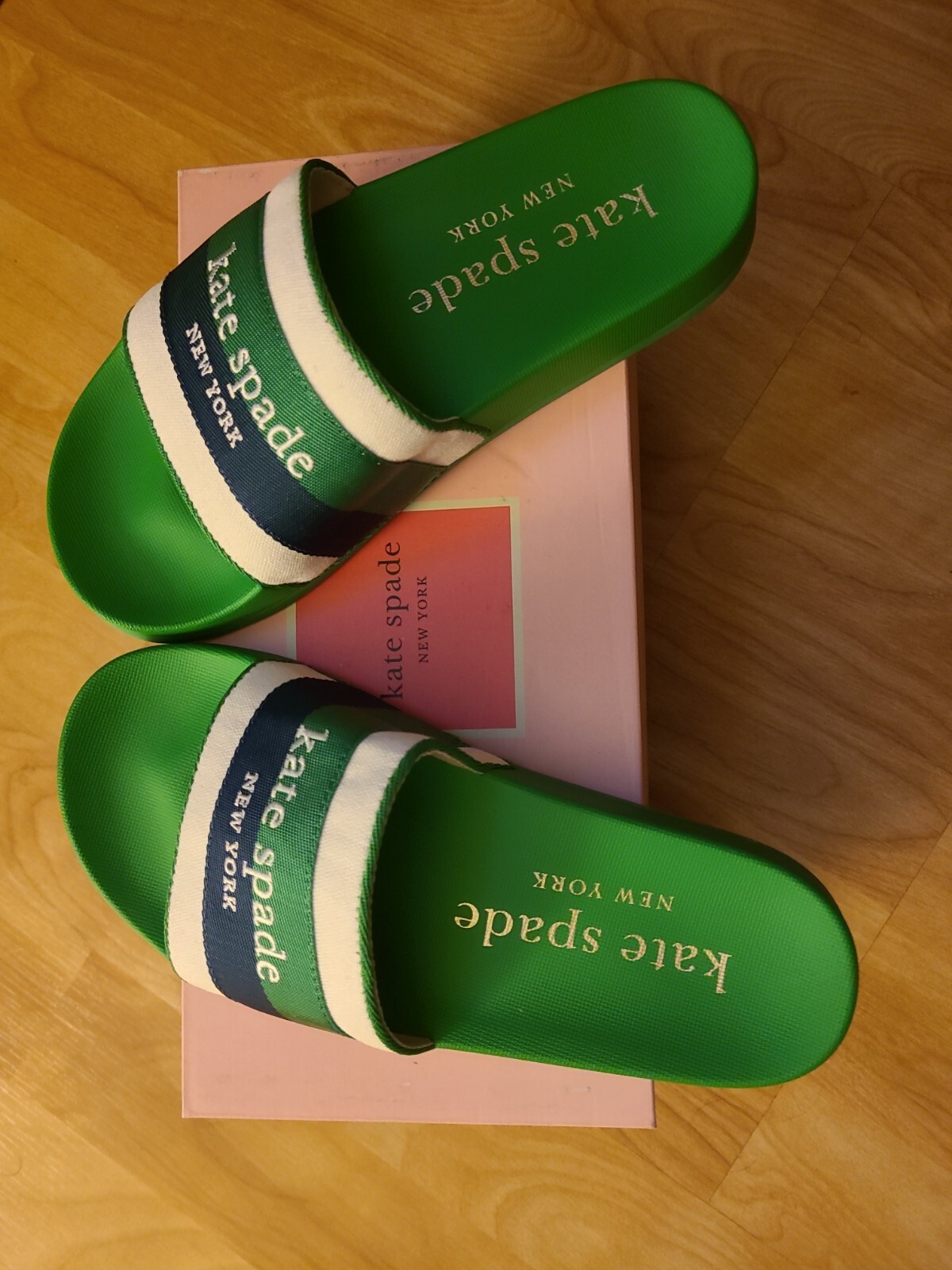 NEW Kate Spade New York Women's Buttercup Pool Slides SZ 5 | eBay