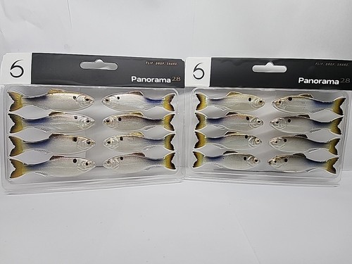 Sixth Sense Panorama Swimbait BRAND NEW BAIT,TWO packs 4K SHAD 2.8 IN ...