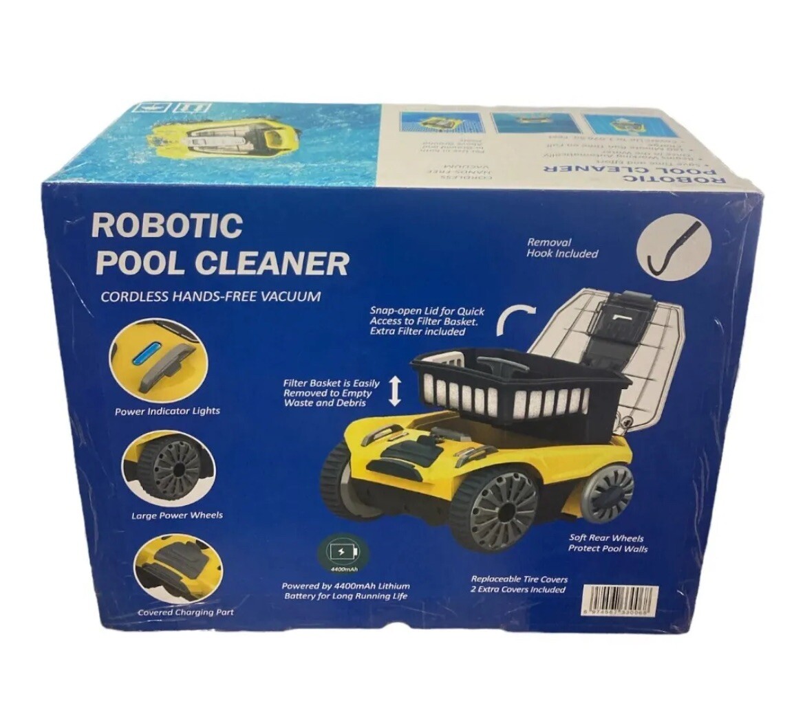 Intertek Cordless Robotic Pool Vacuum Cleaner - SM22-301-032-01 for ...