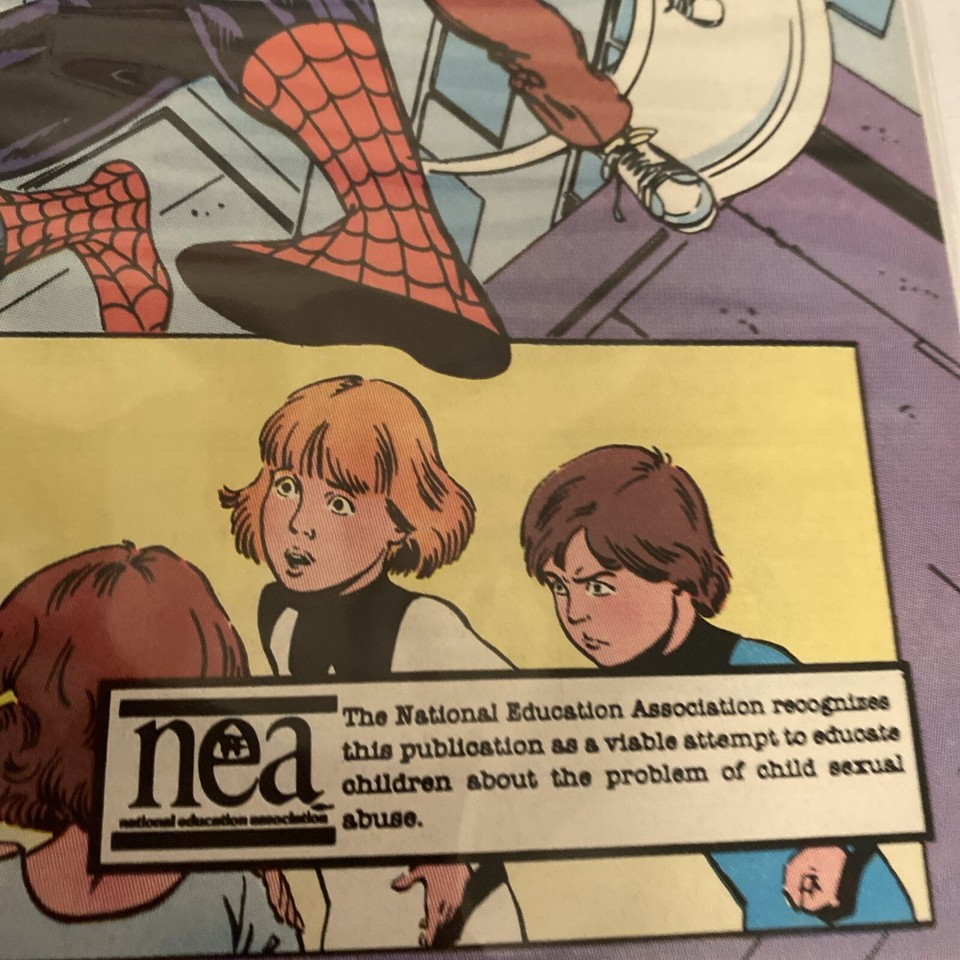 Spider-Man and Power Pack - Child Abuse Prevention Promo Comic NEA 1984 ...