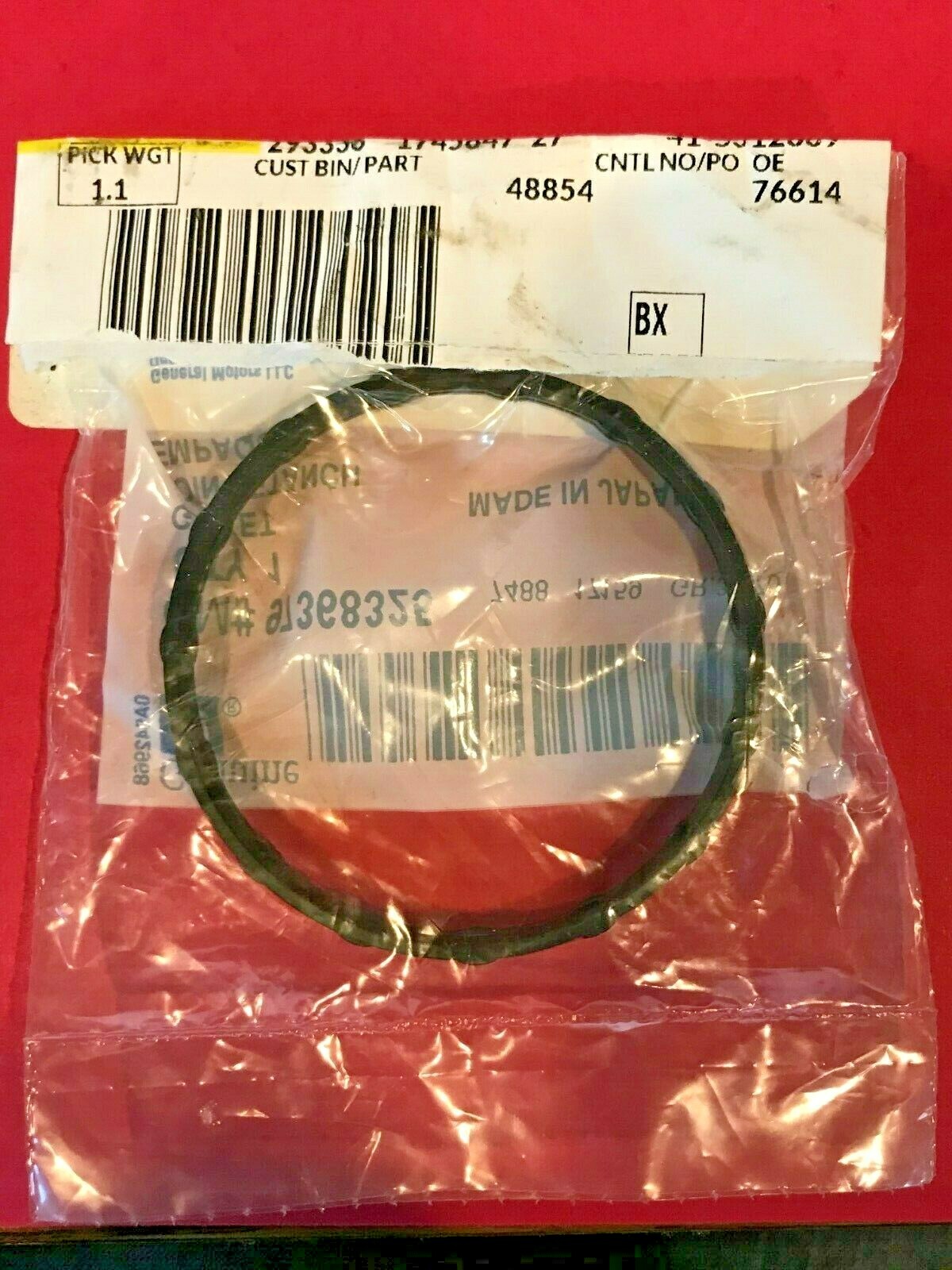 GENUINE GM CTR INTAKE MANIFOLD GASKET 97368325 2012-16 CHEVY EXPRESS ...