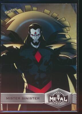 2020 2021 UD Marvel Metal Universe X-Men High Series SP #186 Mister Sinister | eBay