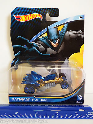 Hot Wheels - DC Comics - BATMAN HOT ROD Car - Ages 3 & up | eBay