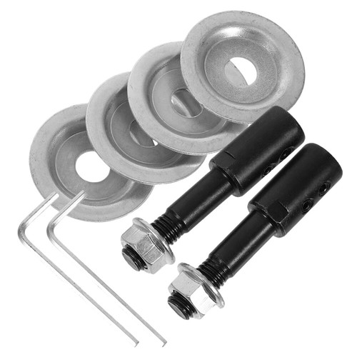 2 Sets Grinding Wheel Shaft Accessories Polish Arbor Adapter Shafts ...