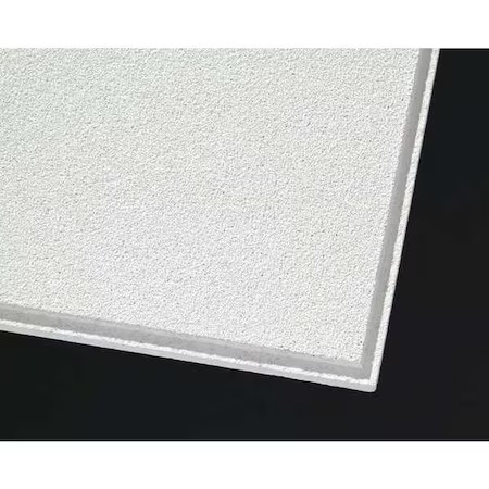 Armstrong 681 Mesa Ceiling Tile, 24 In W X 24 In L, Angled Tegular, 15/ ...
