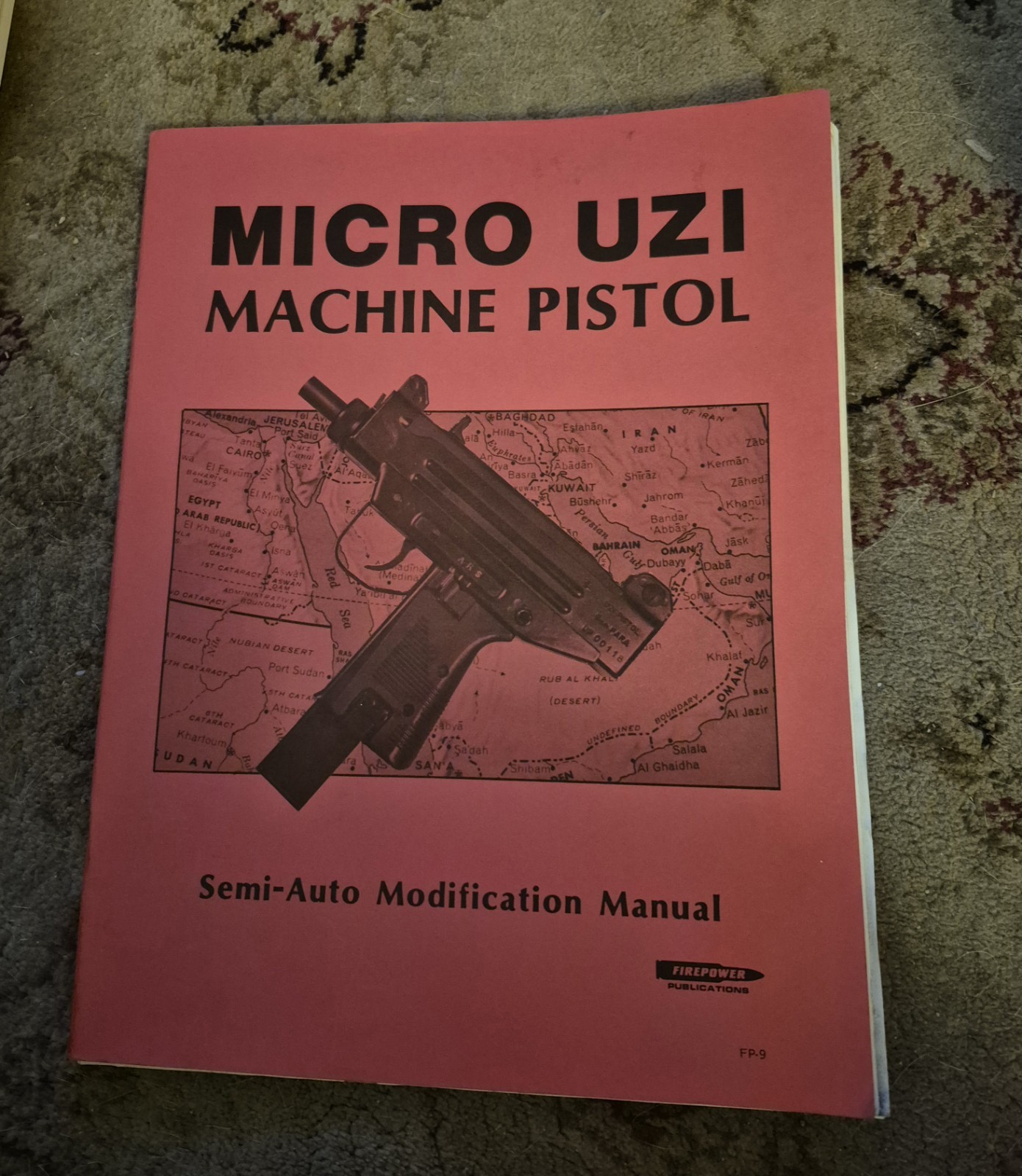 Vintage Micro UZI Machine Pistol Sem-Auto Modification Manual | eBay