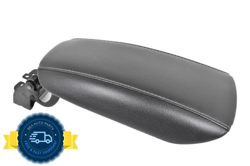 2013-2016 Ford Fusion Center Console Black Leather Armrest Top Lid OEM ...