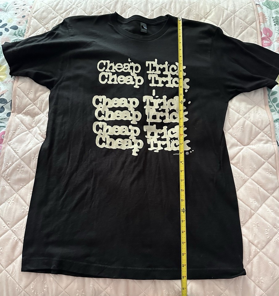 Cheap Trick 2015 Tour Shirt Classic Rock Power Pop Robin Zander Shoes ...