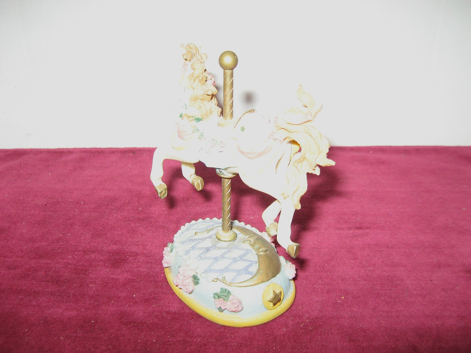 Miniature Carousel Pony Figurine Mini Carousel Horse Very Detailed | eBay