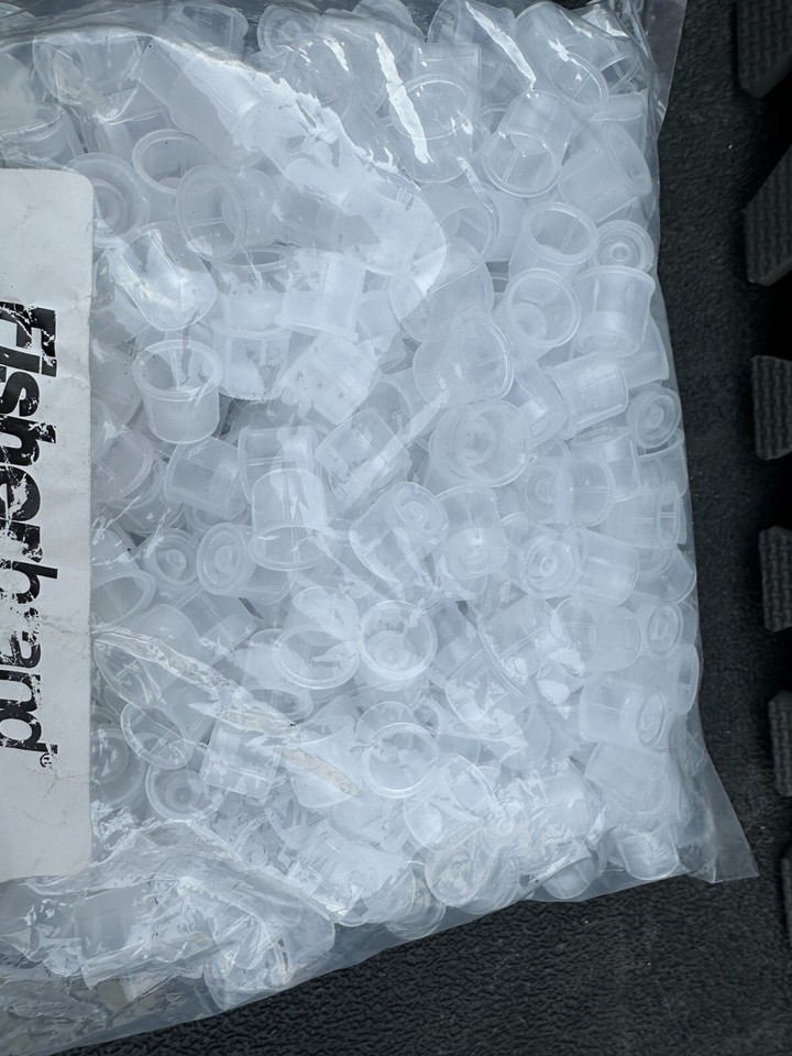 Fisherbrand 1496112 Polyethylene Translucent Press Snap Caps 12x75MM ...