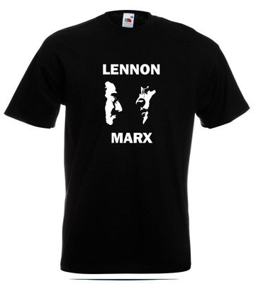 Lennon Marx T Shirt John Lennon Groucho Marx Beatles Marx Brothers ...