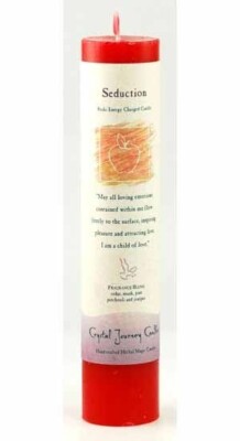 7" SEDUCTION Herbal Magic Reiki Charged Ritual Spell Pillar Candle ...