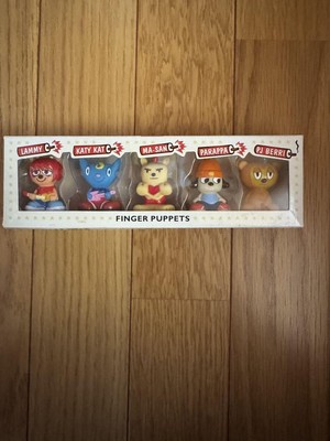 Um Jammer Lammy PaRappa the Rapper Finger Puppet Figure Set of 5 Used ...