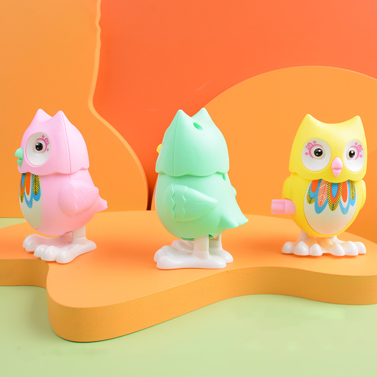 Animal Clockwork Toy Cute Entertainment Cartoon Feather Animal Wind Up ...